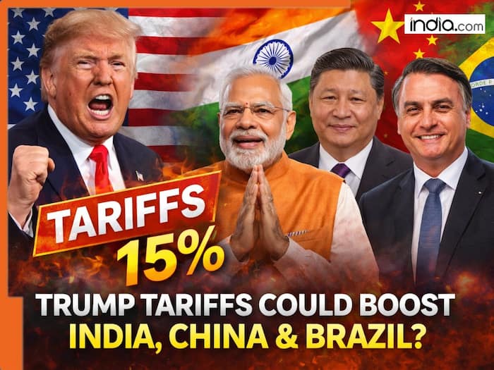 Will Donald Trump's new 15 percent US tariff policy boost India, China ...