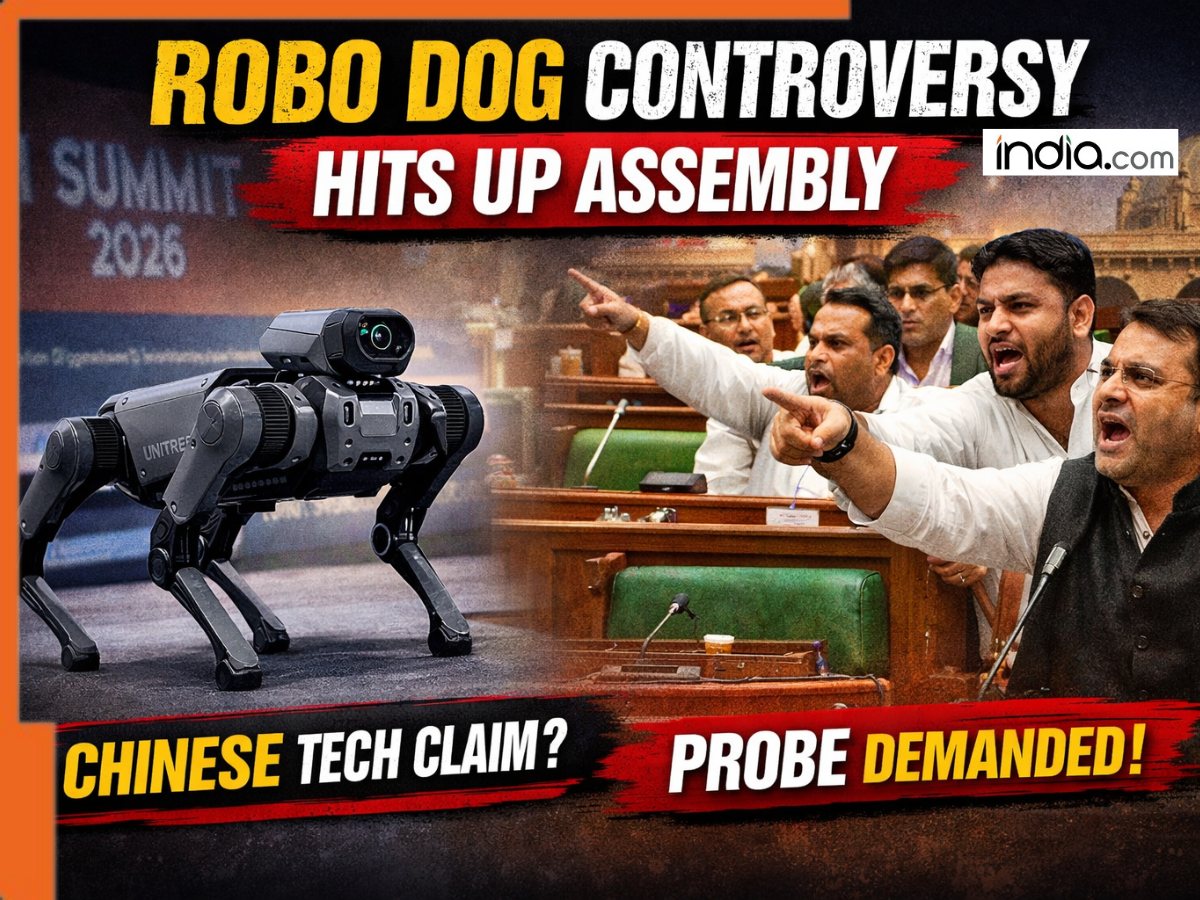 Galgotias University AI summit row reaches UP Assembly, Akhilesh Yadav ...