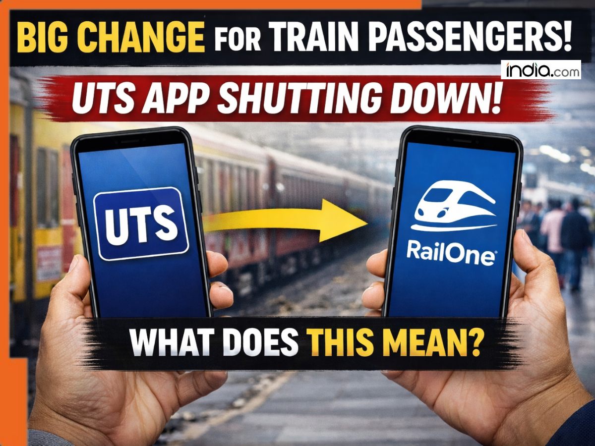Bad news for train passengers! Indian Railways to shut UTS app from ...