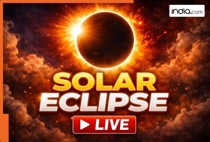 Solar Eclipse Today Live: Will the annual solar eclipse be visible in ...