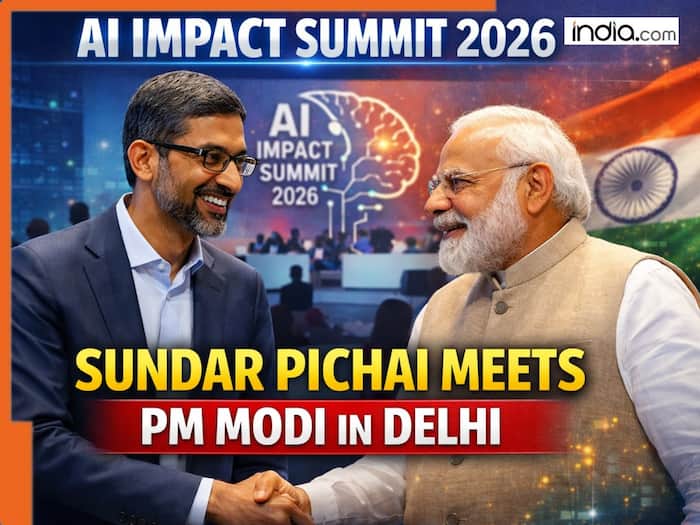 Sundar Pichai meets PM Modi at AI Impact Summit 2026 in Delhi, signals ...