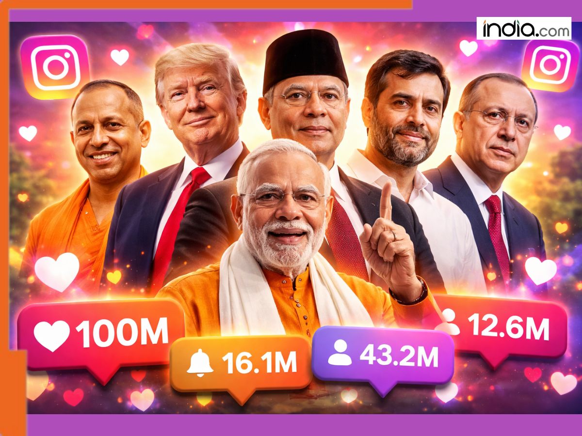 Top 5 leaders with the most Instagram followers after PM Modi; Donald ...