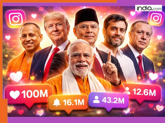 Top 5 leaders with the most Instagram followers after PM Modi; Donald ...