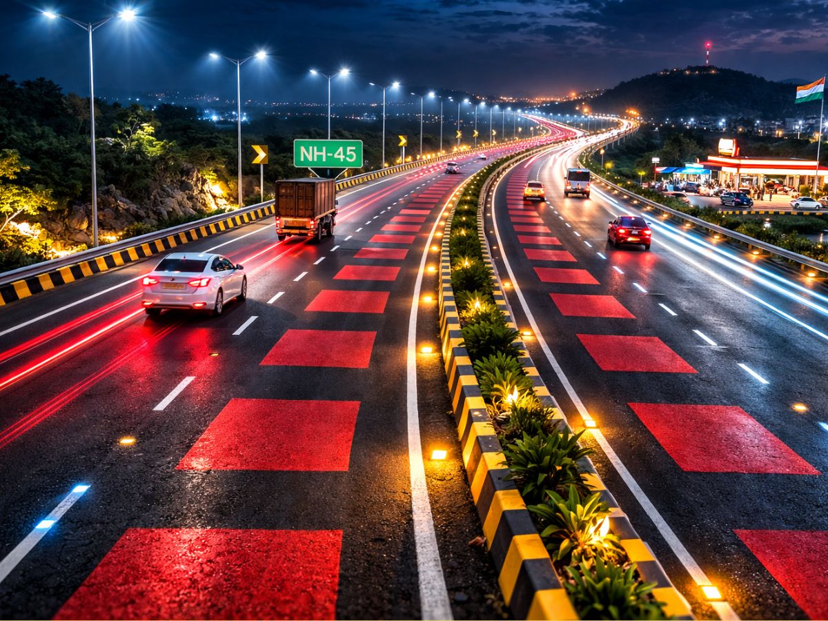 भारत में कहां बनी हैं ये लाल रंग की सड़क? जानें इसे बनाने का मकसद
