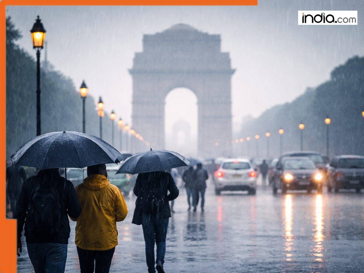Delhi on rain alert for next 48 hours as thunderstorms bring sudden ...