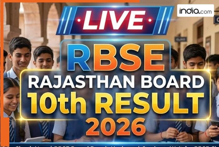 RBSE 10th Result 2026 LIVE: Rajasthan Board Class 10 Matric Result ...