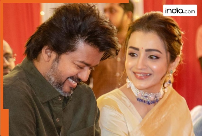 Thalapathy Vijay’s first appearance with Trisha Krishnan after divorce ...