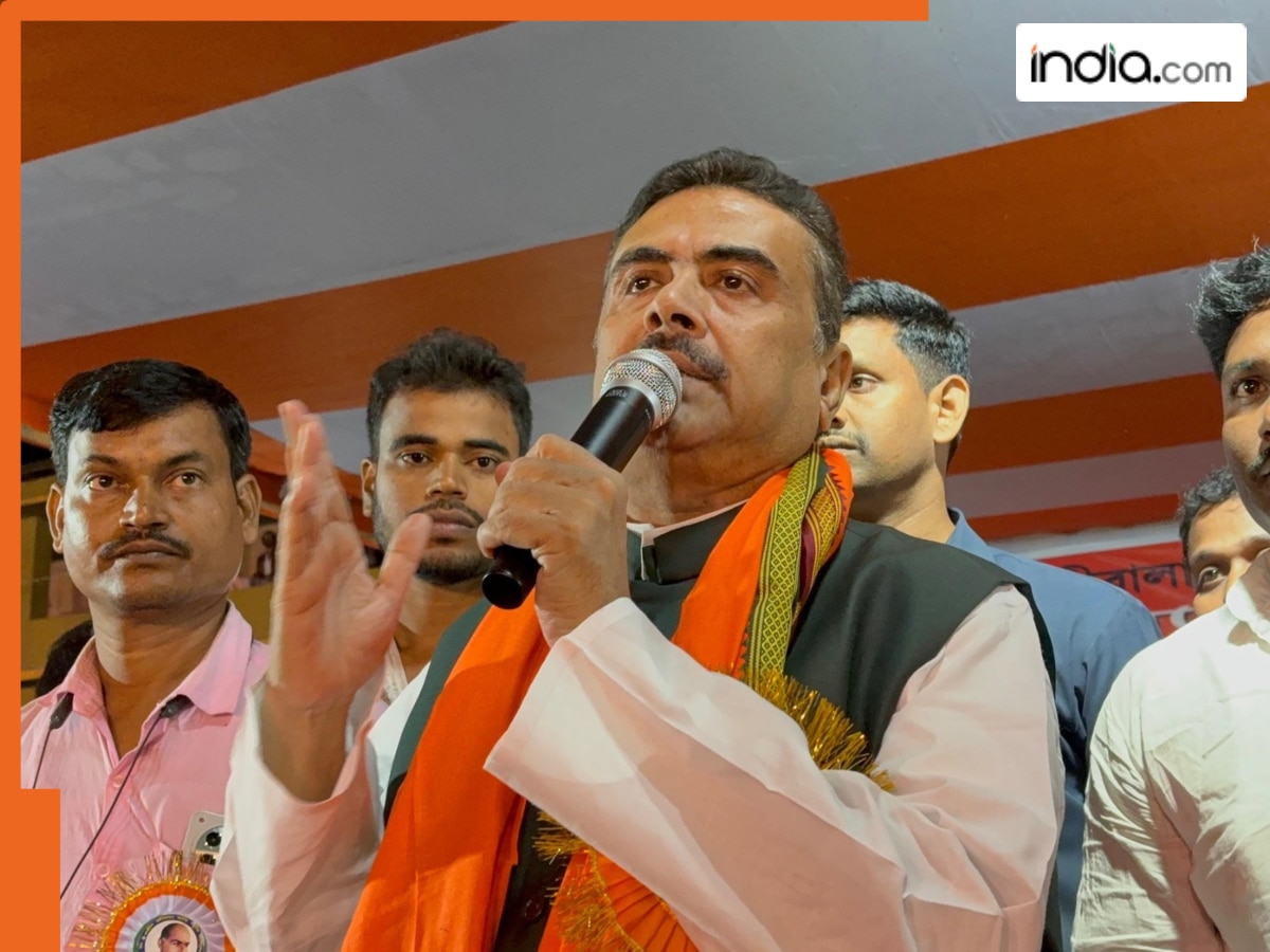 BJP leader Suvendu Adhikari gheraoed by TMC workers in Kolkata's ...
