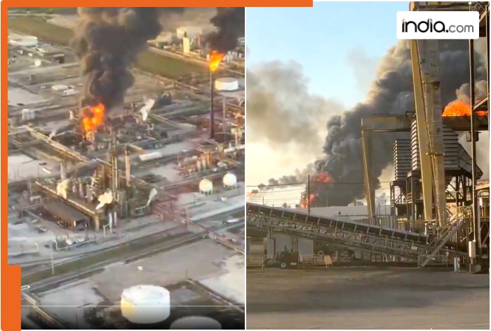 Massive EXPLOSION at Texas plant, fire seen at Valero refinery - What ...