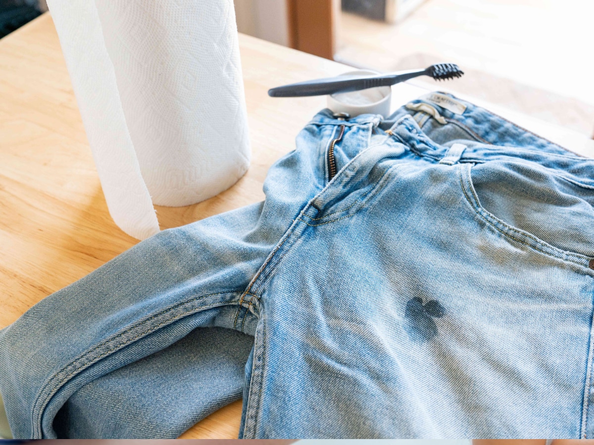 How To Clean Jeans Without Washing
