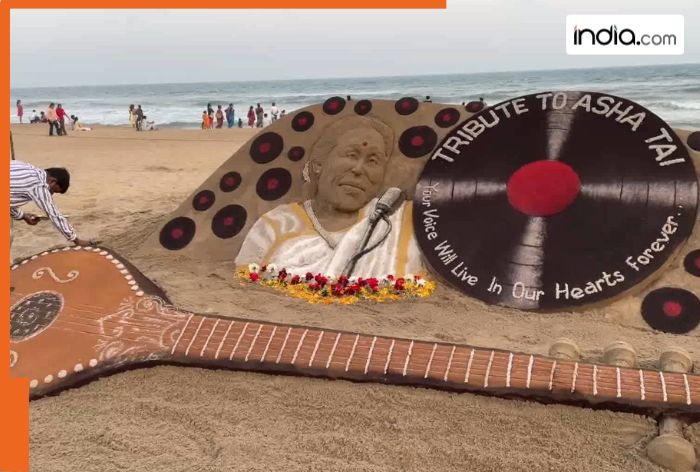'Tribute to Asha Tai': Sand artist Sudarshan Pattnaik honours Asha ...