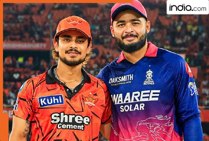 Rajasthan Royals vs Sunrisers Hyderabad IPL 2026 Match No 36 LIVE ...