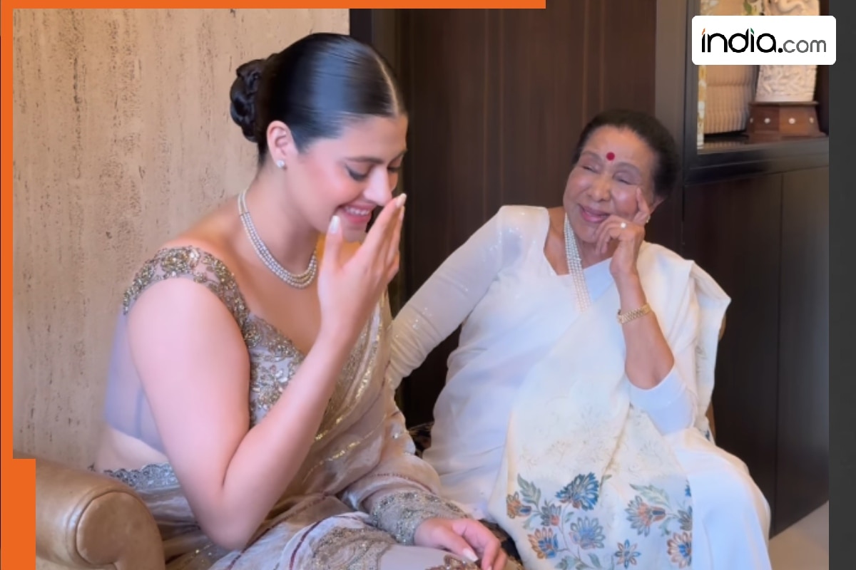 Zanai Bhosle’s emotional tribute to Asha Bhosle with unseen video goes ...