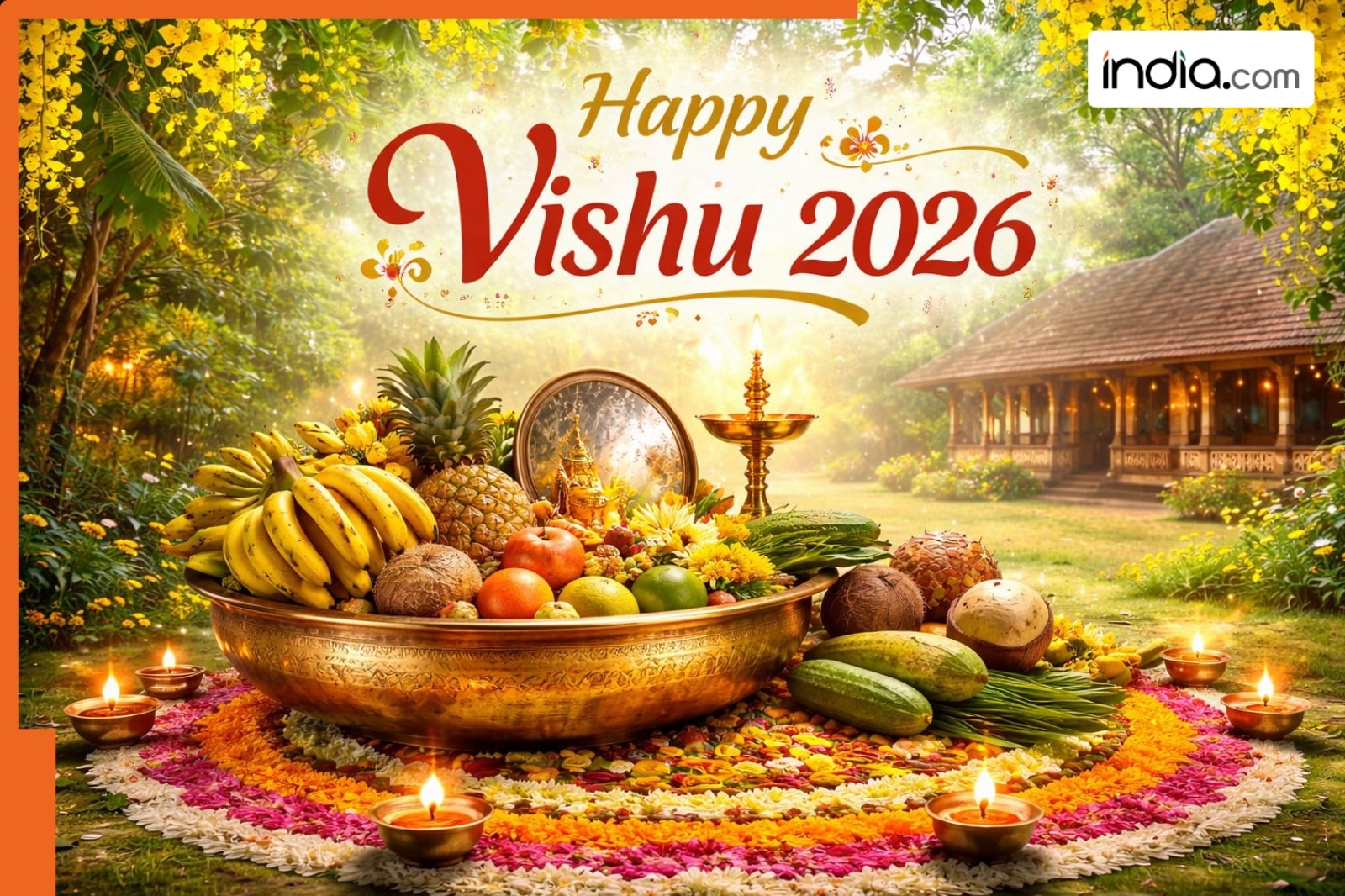 Happy Vishu 2026 wishes, mssages, greetings, WhatsApp status to ...