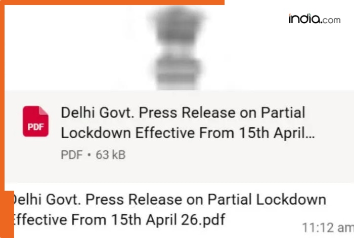 Partial LOCKDOWN From April 15? ‘government notice’ goes viral – here’s ...