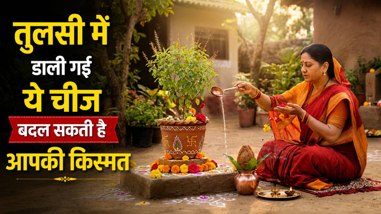 Adhik Maas Tulsi Pujan: अधिकमास में तुलसी में चढ़ाएं ये 1 चीज, पैसों से ...