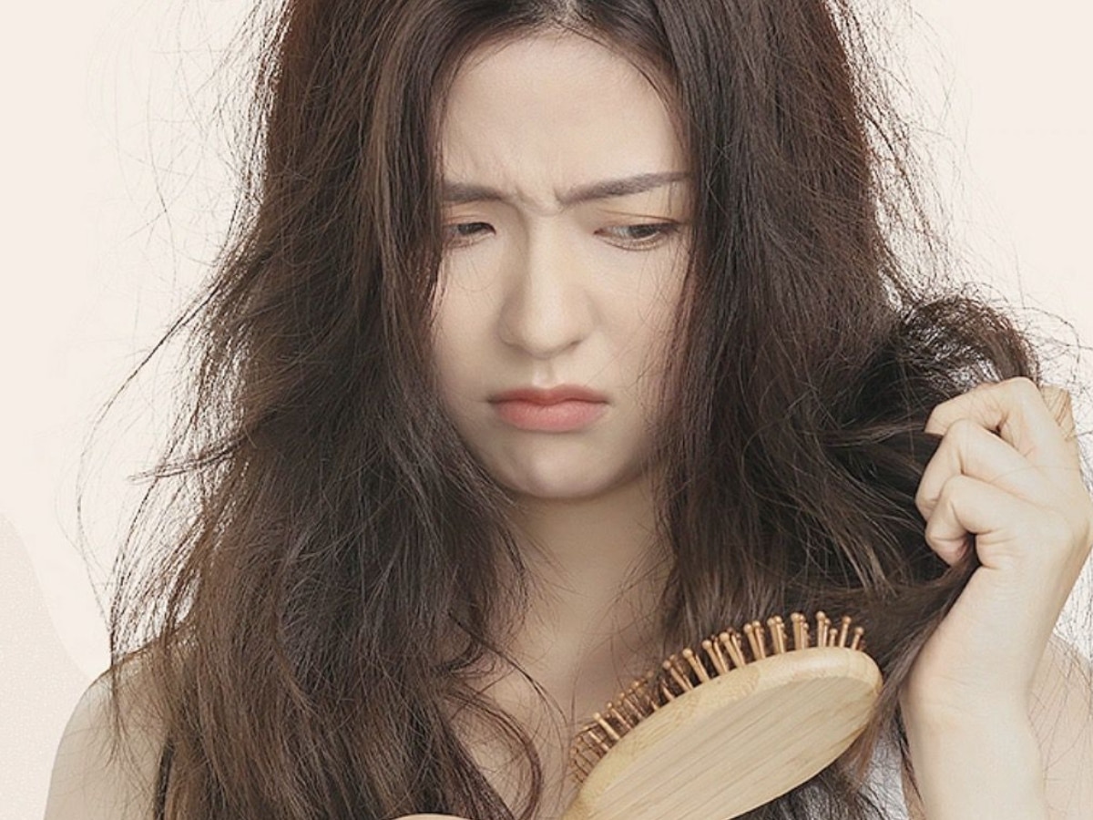 fenugreek seeds, curry leaves, mustard oil, long hair tips