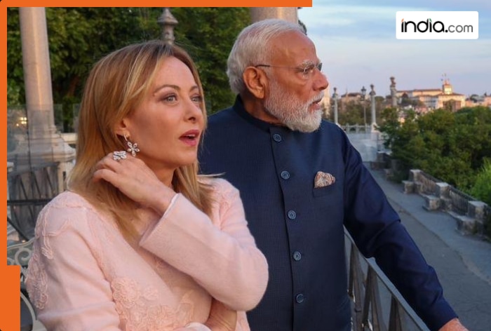 PM Modi meets Italy PM Giorgia Meloni, shares ‘adorable’ pics, official ...