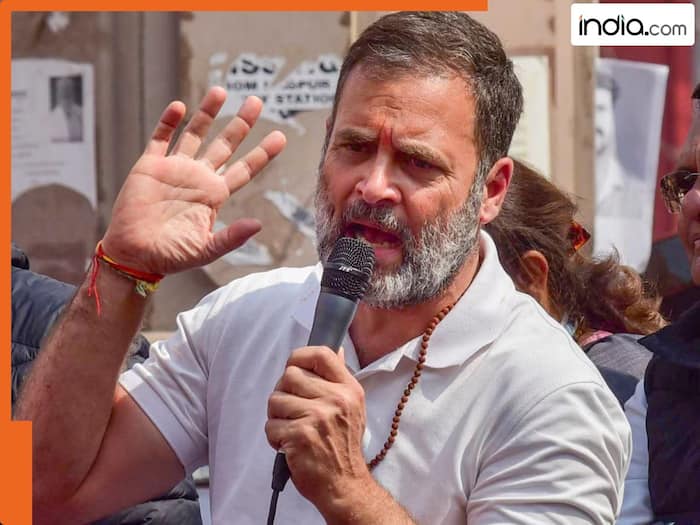 'This isn't leadership, it's a gimmick': Congress leader Rahul Gandhi ...