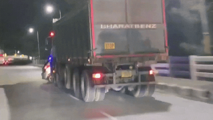 Odisha filmy-style road rage: Truck rams car, drags father and daughter ...