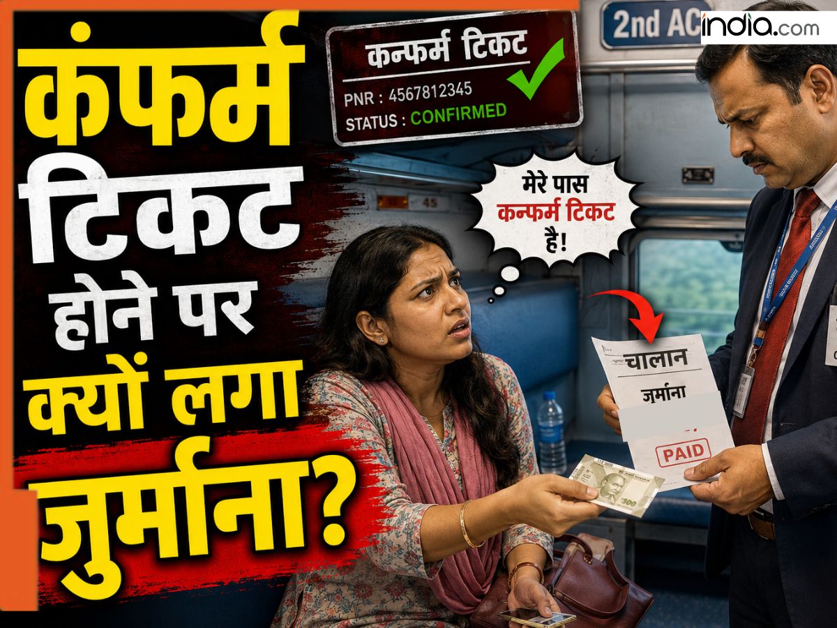 कंफर्म टिकट होने पर भी महिला को 2560 रुपये भरना पड़ा फाइन, जानें TTE ...