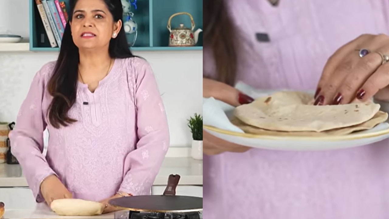 शेफ पंकज की इस 1 ट्रिक से एक साथ तैयार हो जाएंगी ढेर सारी रोटियां ...