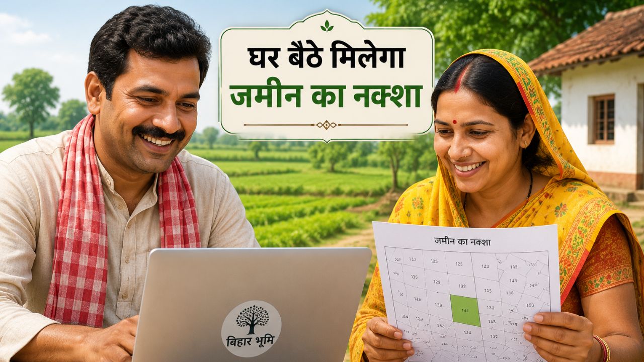 Bhumi Portal: बिहार के लोगों को बड़ी राहत, घर बैठे मिलेगा जमीन का नक्शा ...