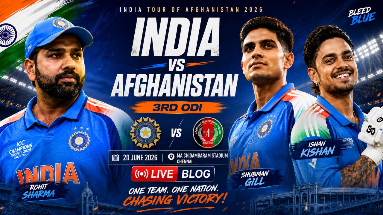 India vs Afghanistan 3rd ODI Match Live Score: Indians eye record ...
