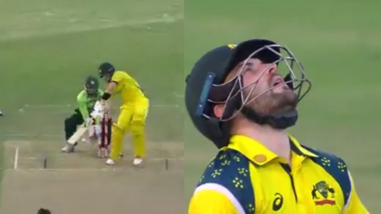 PAK Vs AUS, 2nd ODI: Watch Arafat Minhas uproot Josh Inglis' stumps ...