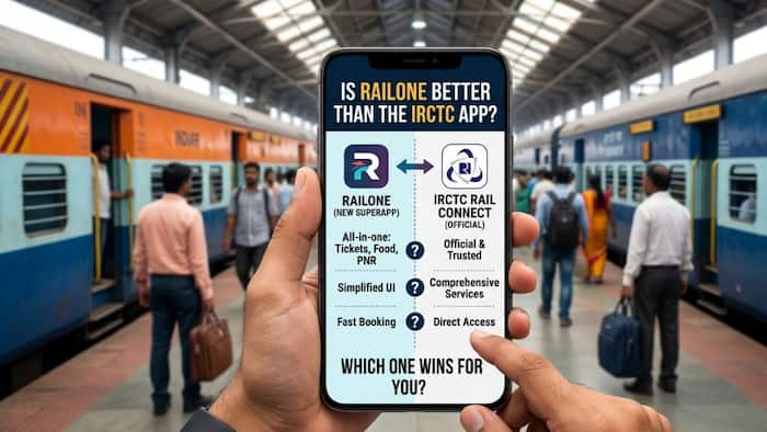 Is RailOne better than IRCTC app? Which is best for ticket booking? Pay ...