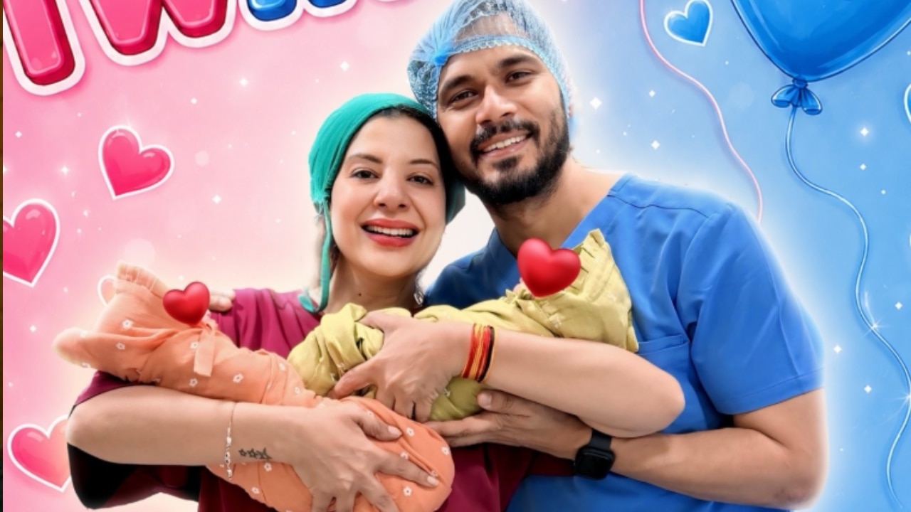 Sambhavna Seth - Avinash Dwivedi welcome twins via Surrogacy, break ...