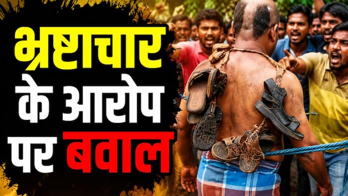 सिर मुंडवाया, जूतों की माला पहनाकर गांव में घुमाया... भ्रष्टाचार के ...