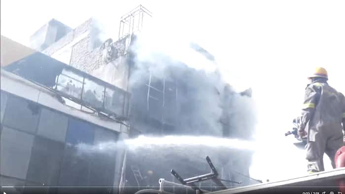 Massive fire breaks out at coaching centre in Lucknow’s Aliganj, rescue ...